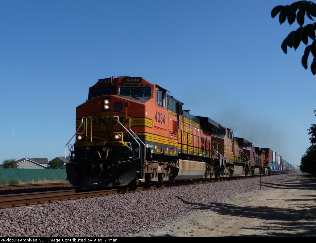 BNSF 4334 West
